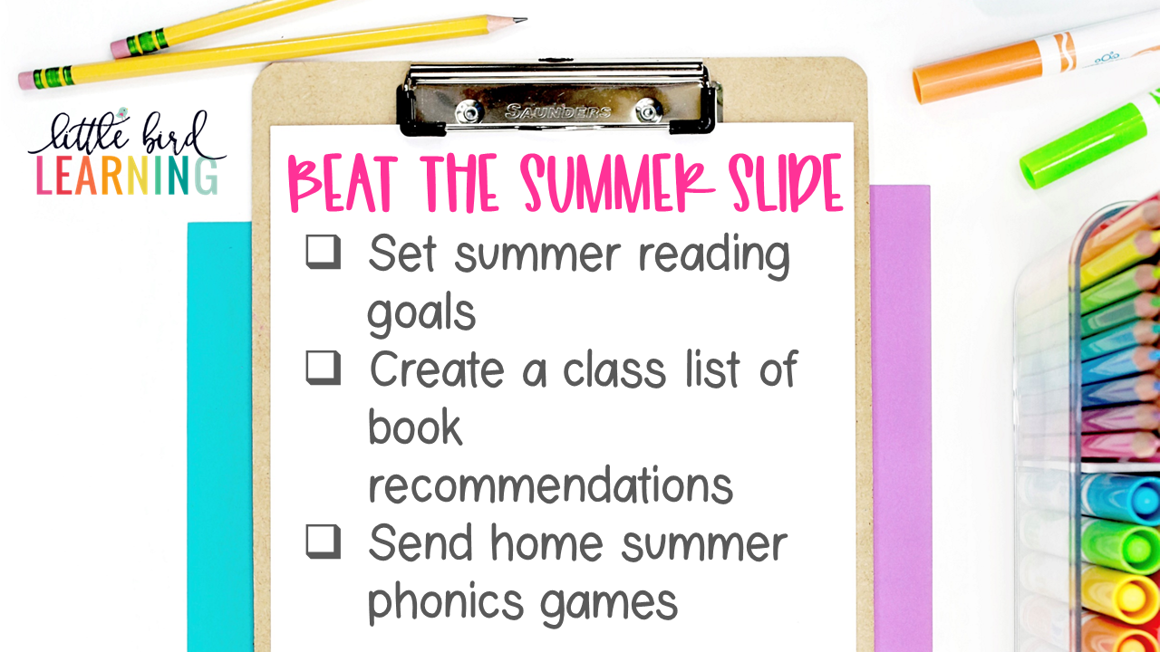 5 Fun Ways to Prevent Summer Slide in Reading | Little Bird Learning
