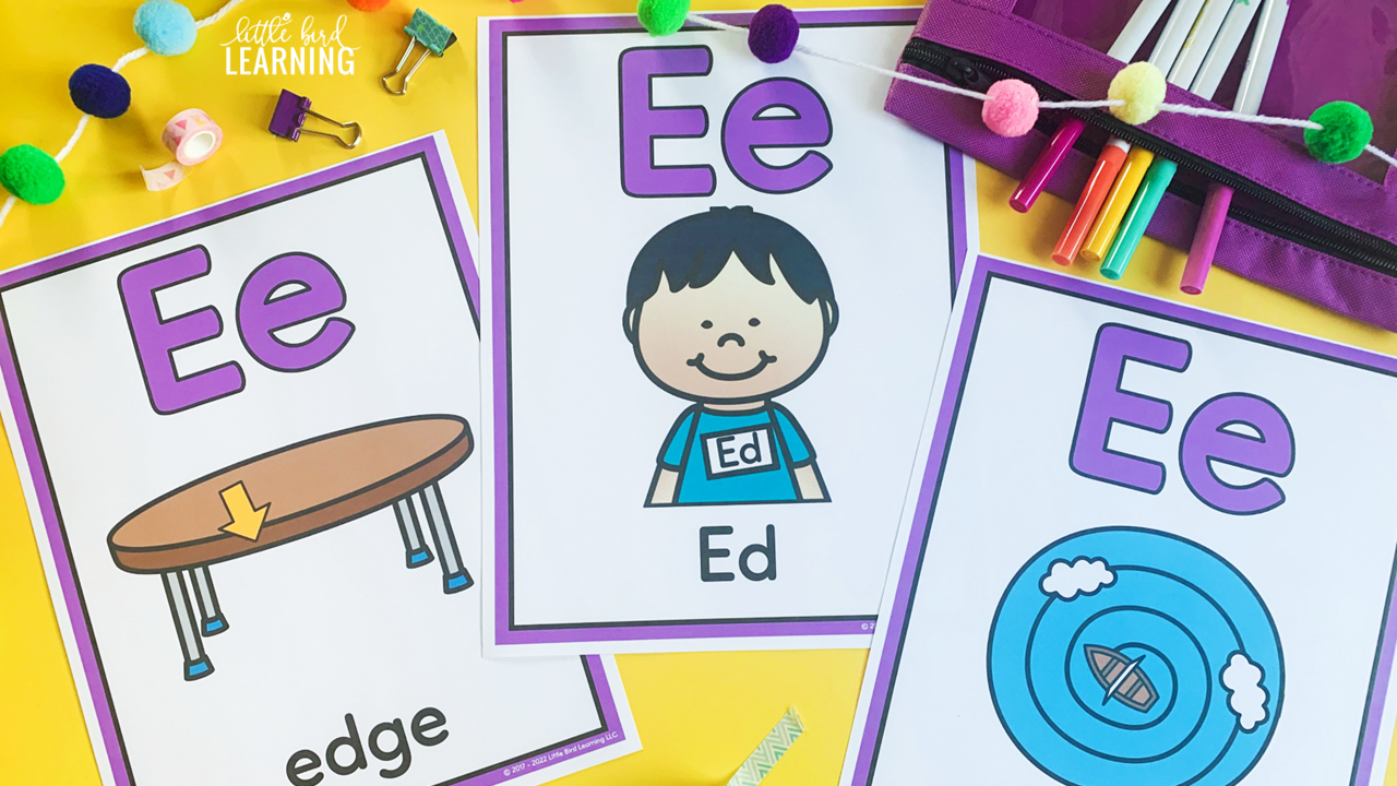 3 Mistakes Teachers Make with Letter Sound Posters | Little Bird Learning